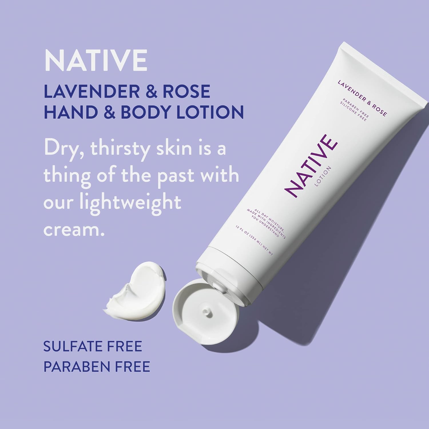 Native Body Lotion Contains Naturally Derived Ingredients | for Women and Men, Body Moisturizers ...