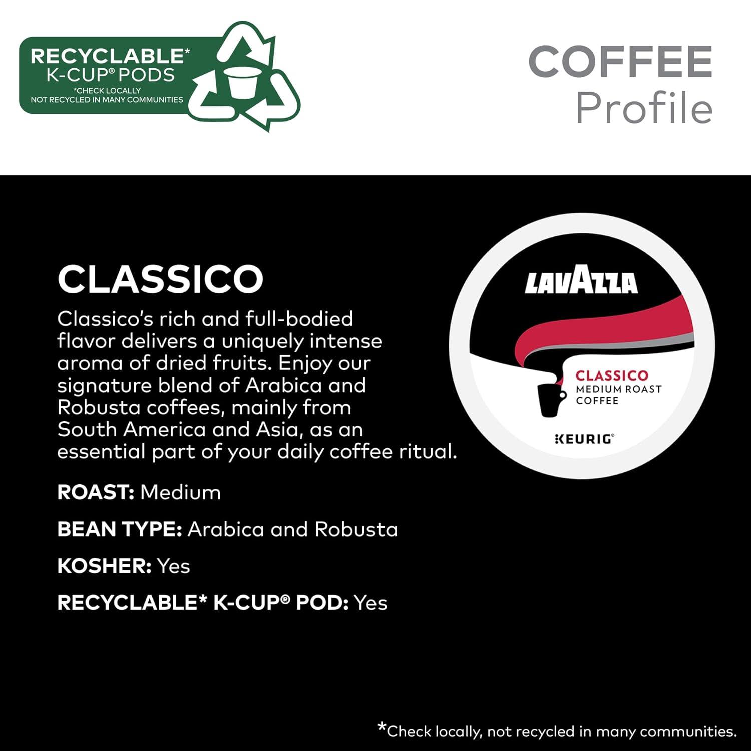 Keurig Premium Coffeehouse Collection, Single Serve Keurig K-Cup Pods, Medium and Dark Roast ...