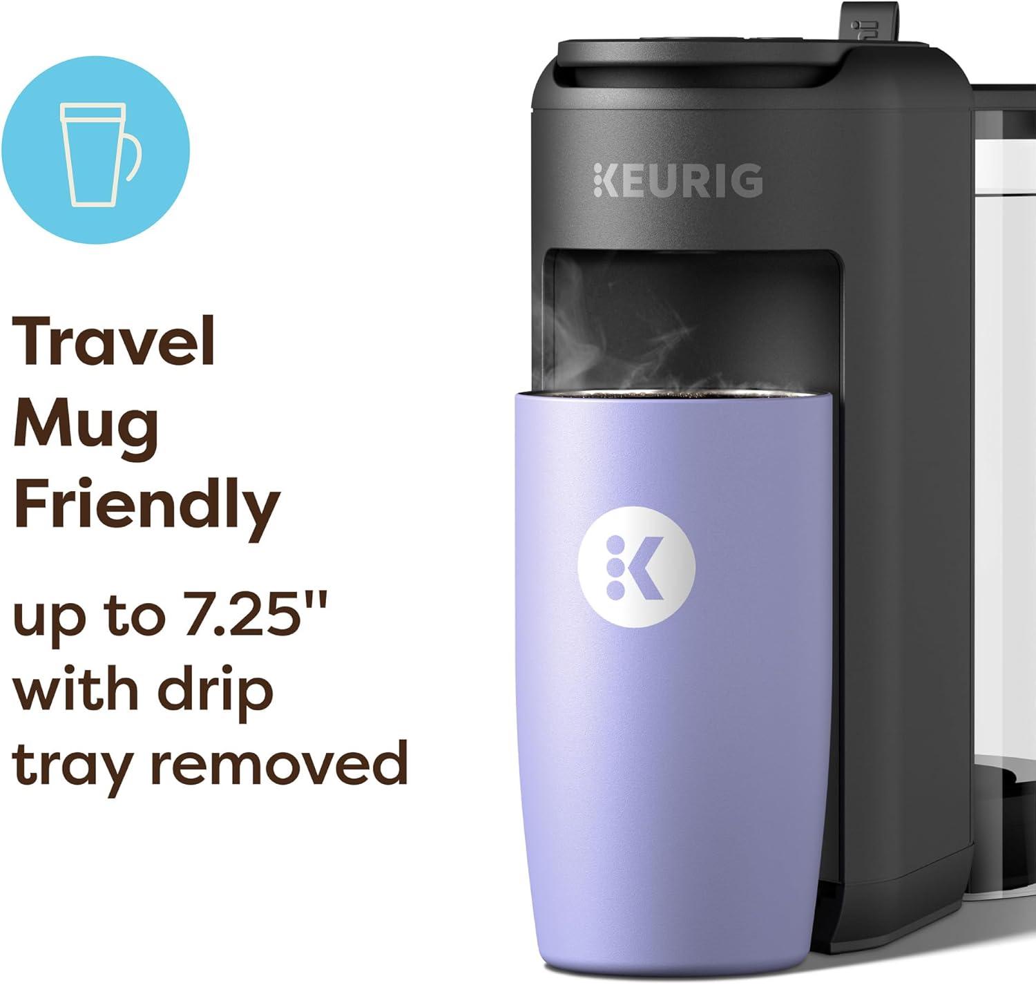 Keurig K-Mini Mate Plus Single-Serve K-Cup Pod Coffee Maker, Compact, 3 ...