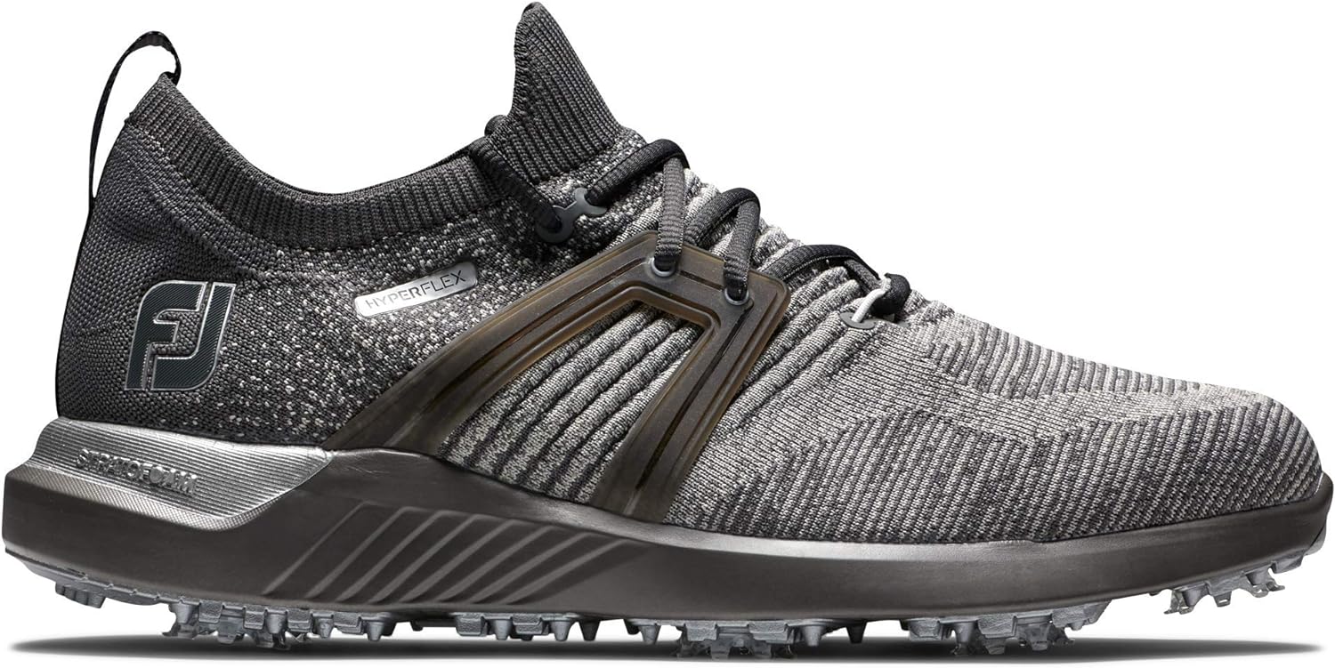 FootJoy Men’s Hyperflex Previous Season Style Golf Shoe(Charcoal/Grey ...